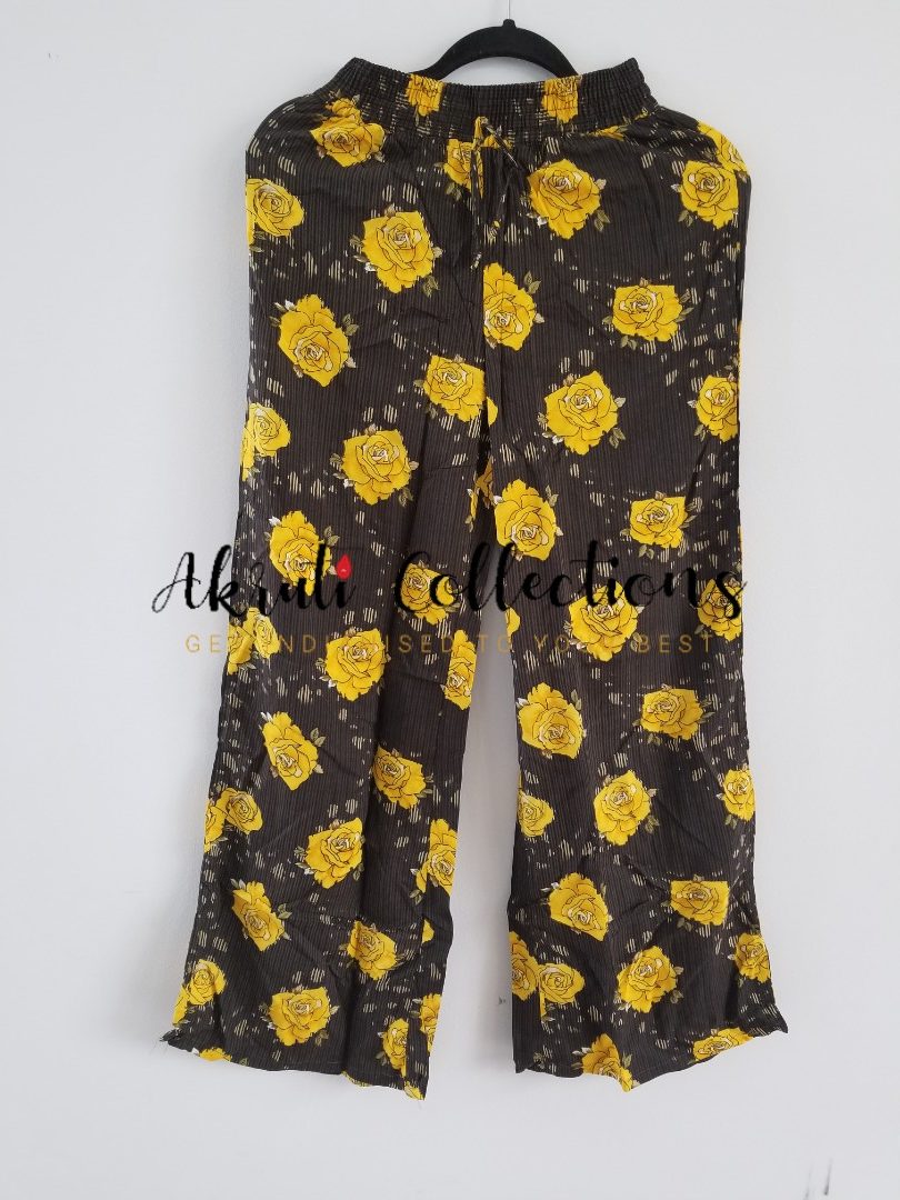 D12 - Plazo Pants – Akruti Collections