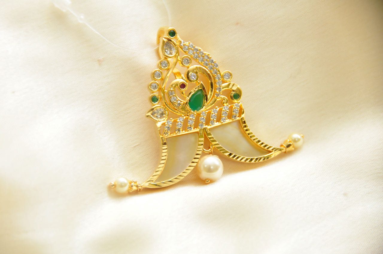 PS22 - Tiger Nail Pendant – Akruti Collections