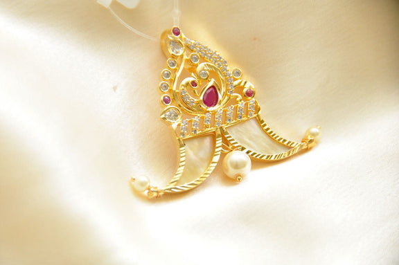 PS22 - Tiger Nail Pendant – Akruti Collections
